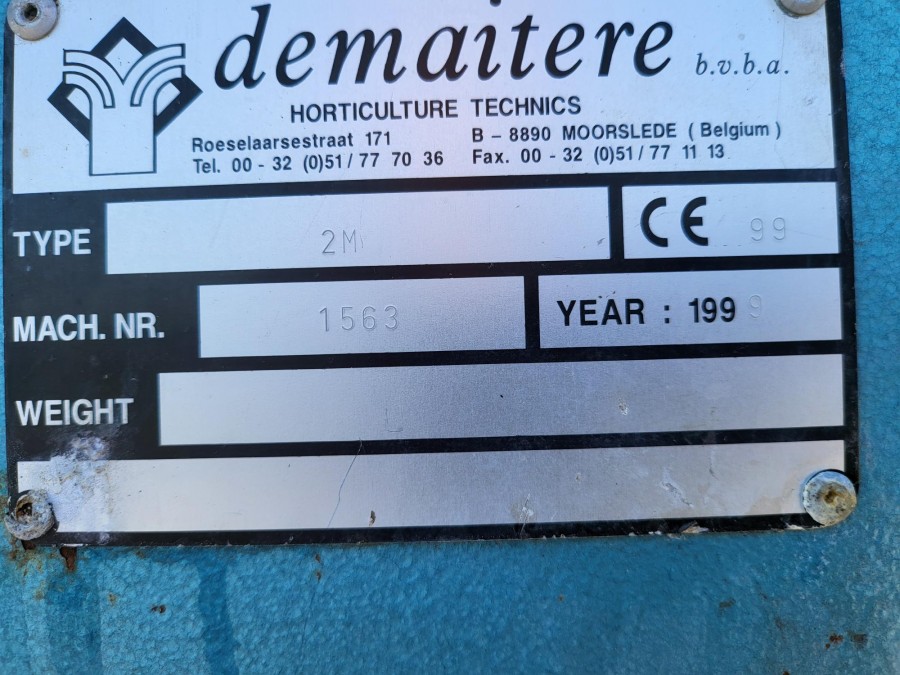 Humidificateur Demaiter Type 2 M Demtec Demaitere